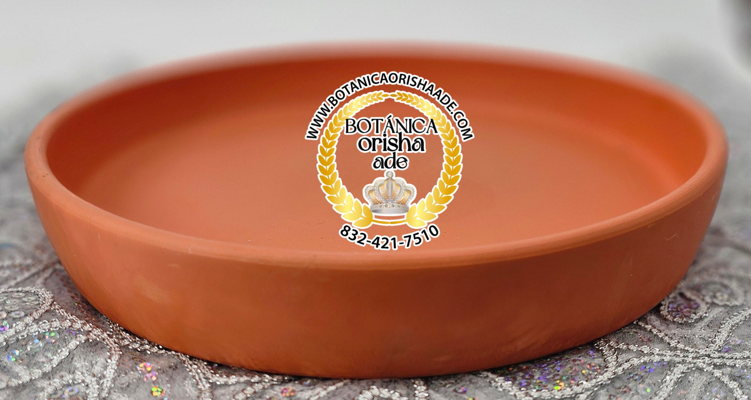 Plato De BARRO M – botanica-orisha-ade