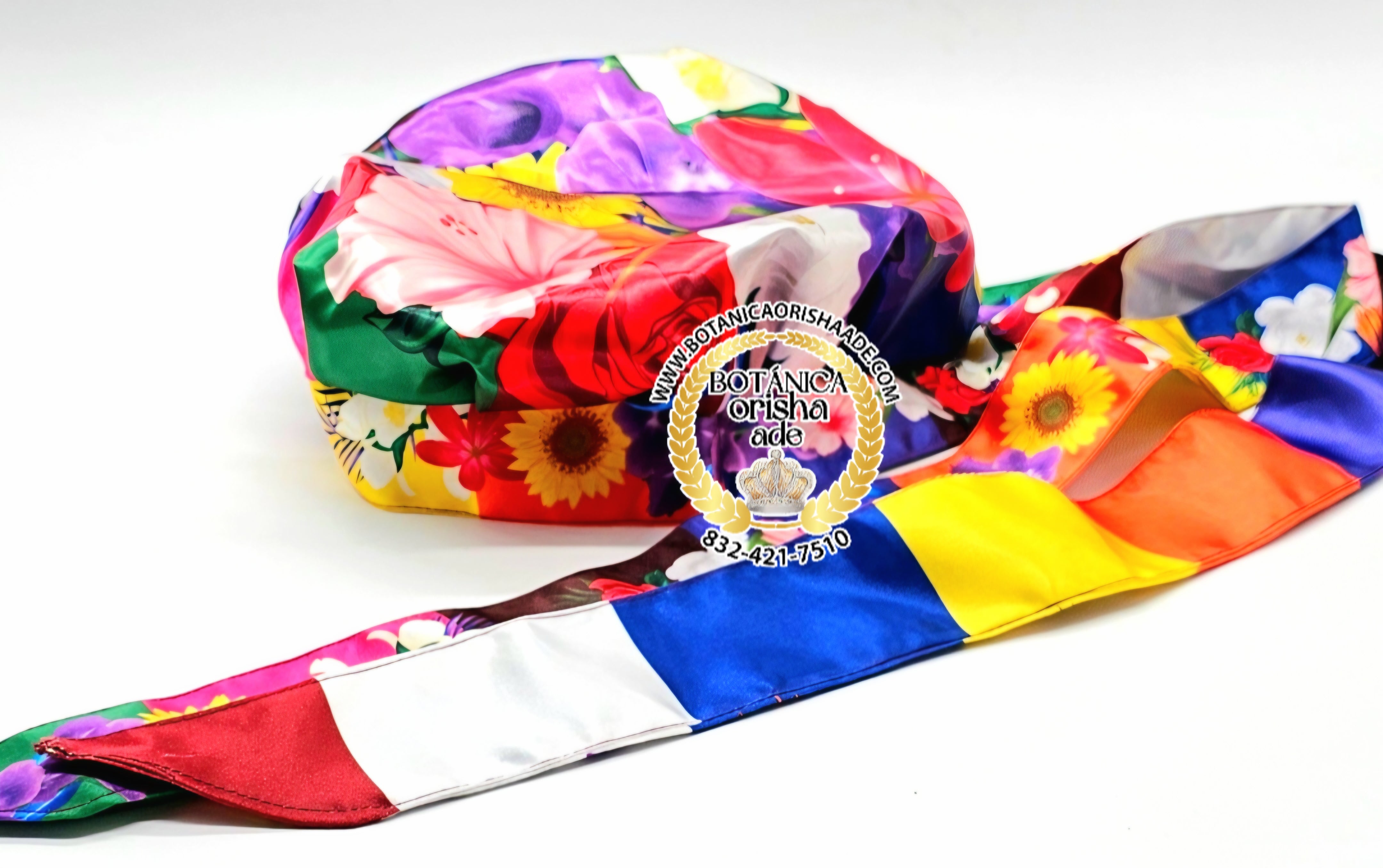 GORRO DE SANTERA DE GALA - OYA – botanica-orisha-ade