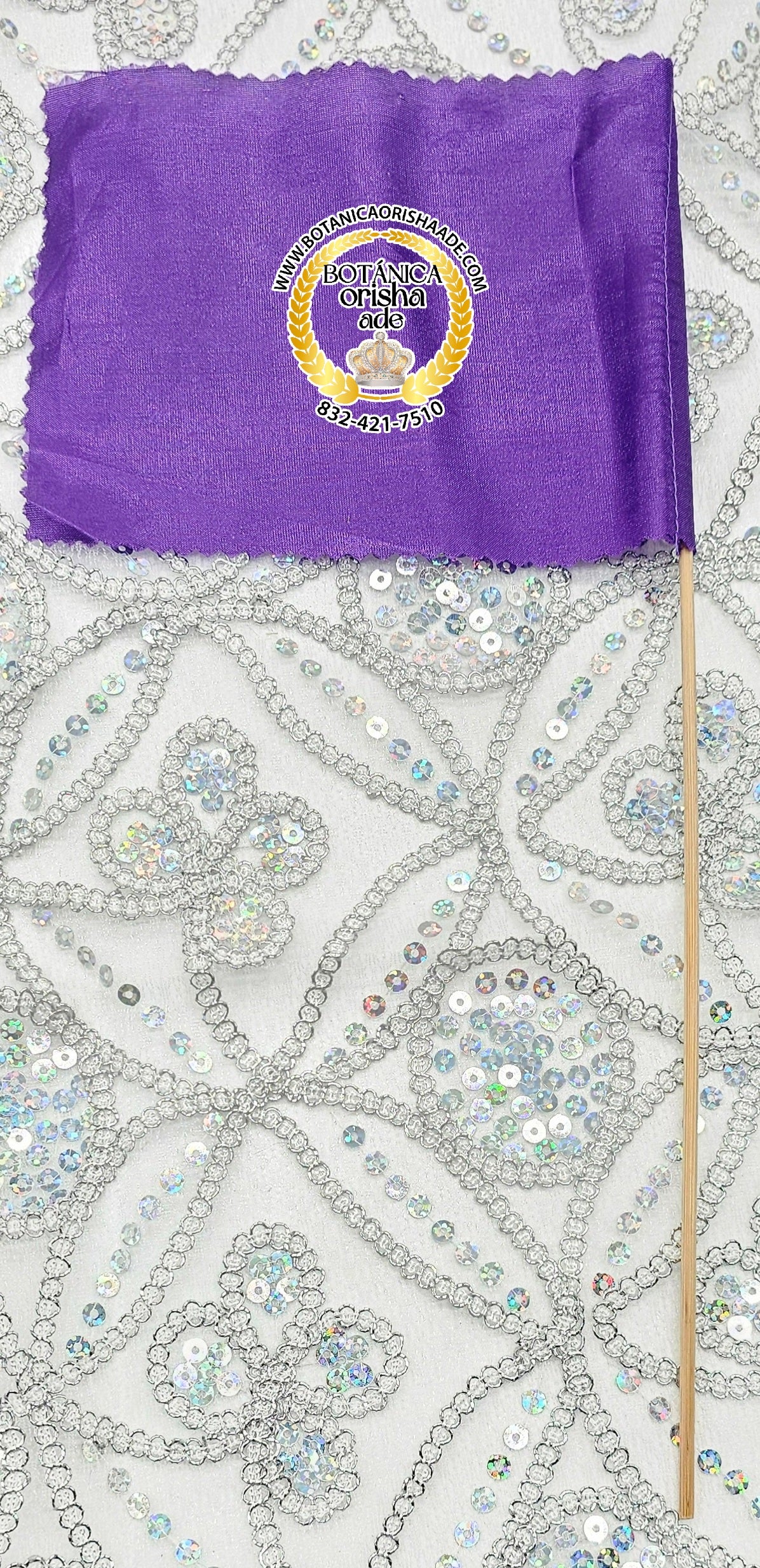 BANDERA MORADA – botanica-orisha-ade
