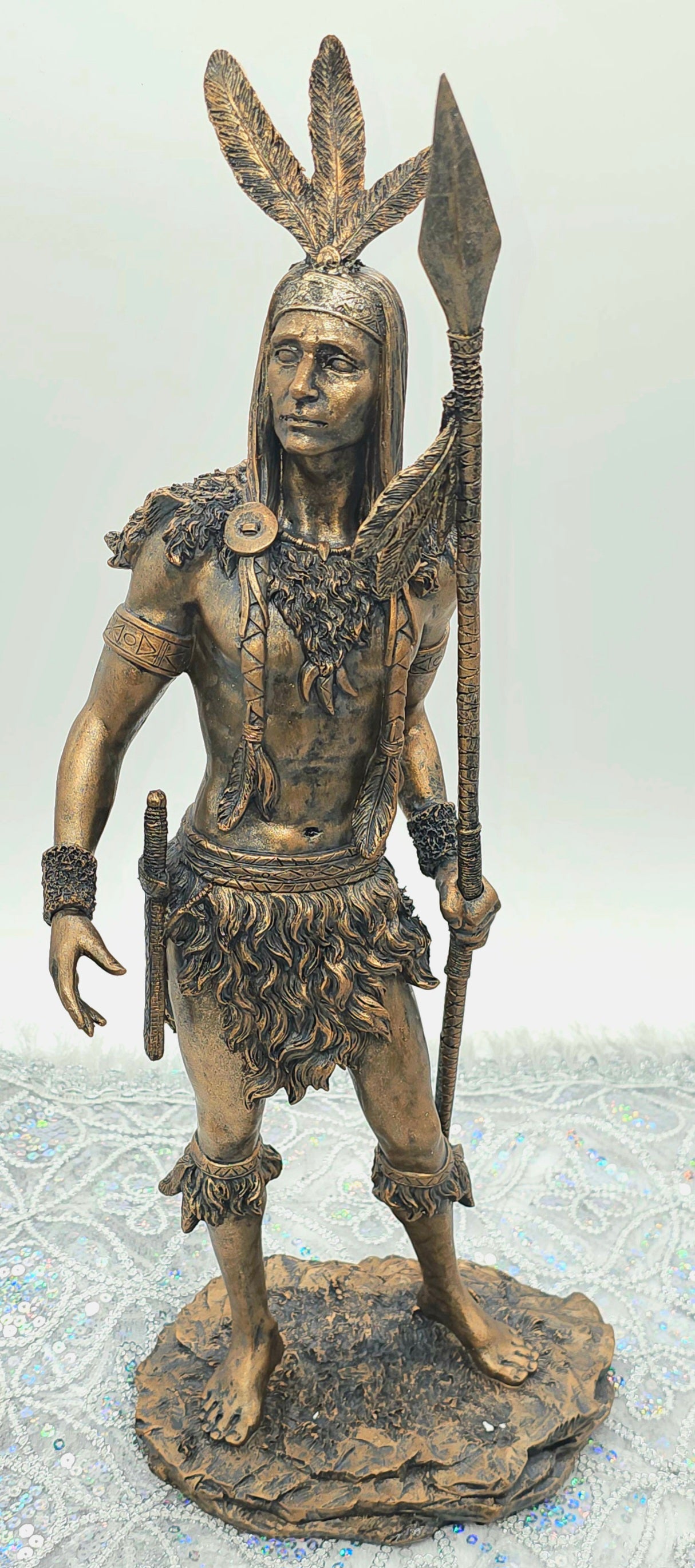 ESTATUA DE INDIO 20" – botanica-orisha-ade