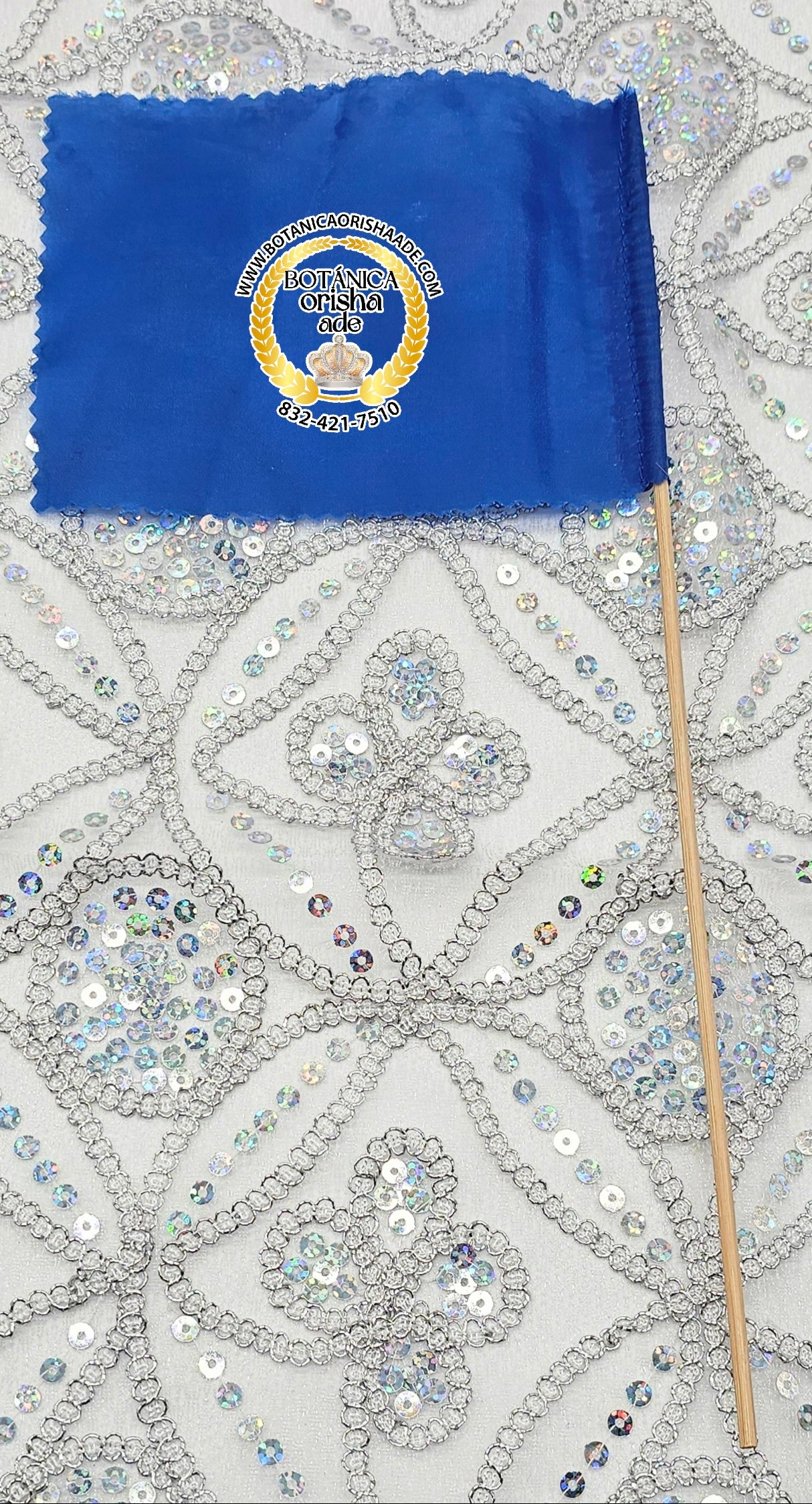 BANDERA AZUL – botanica-orisha-ade